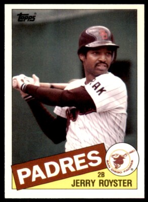 1985 Topps Traded. Jerry Royster . San Diego Padres #96T | eBay