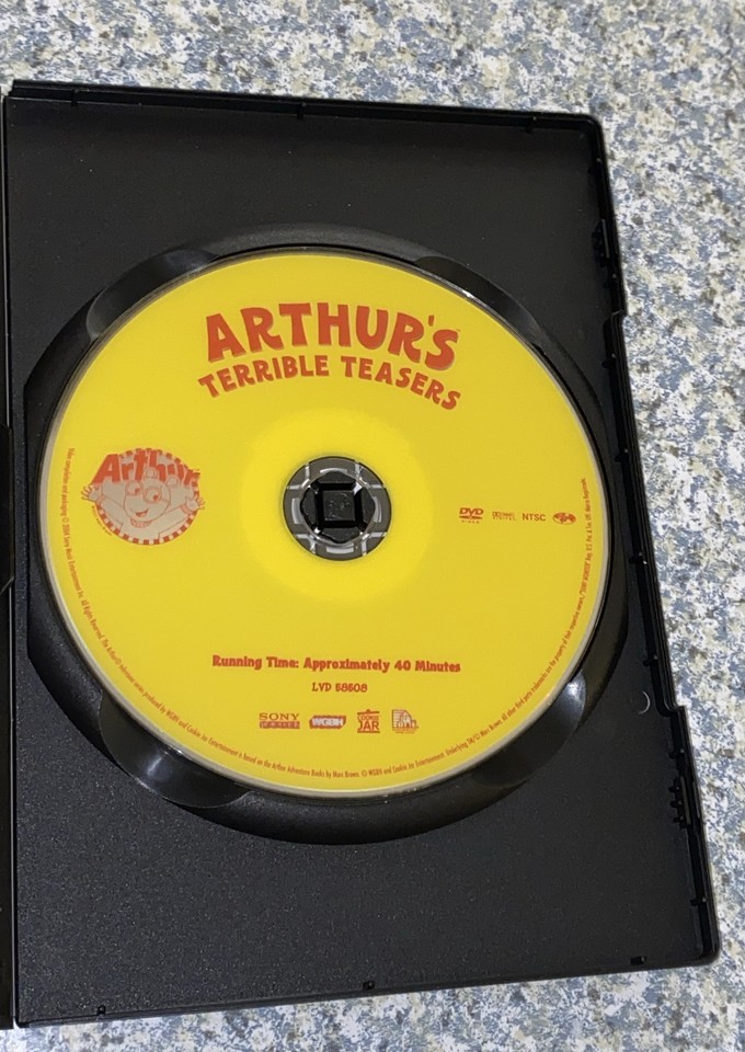 PBS Kids Arthur's Terrible Teasers DVD 74645850894| eBay