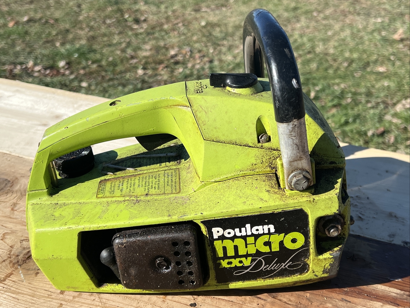 Vintage Poulan micro XXV Deluxe chainsaw - PARTS SAW (cc) | eBay
