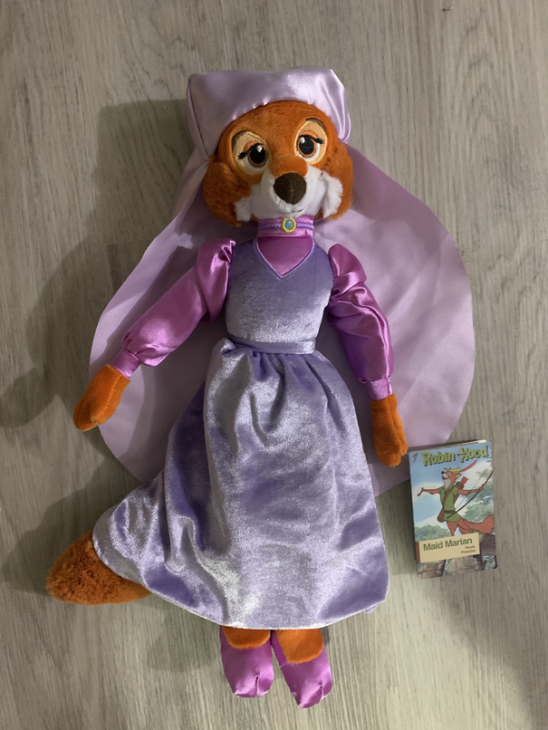 Disney Store MAID MARIAN Plush Stuffed Animal Doll Toy | eBay