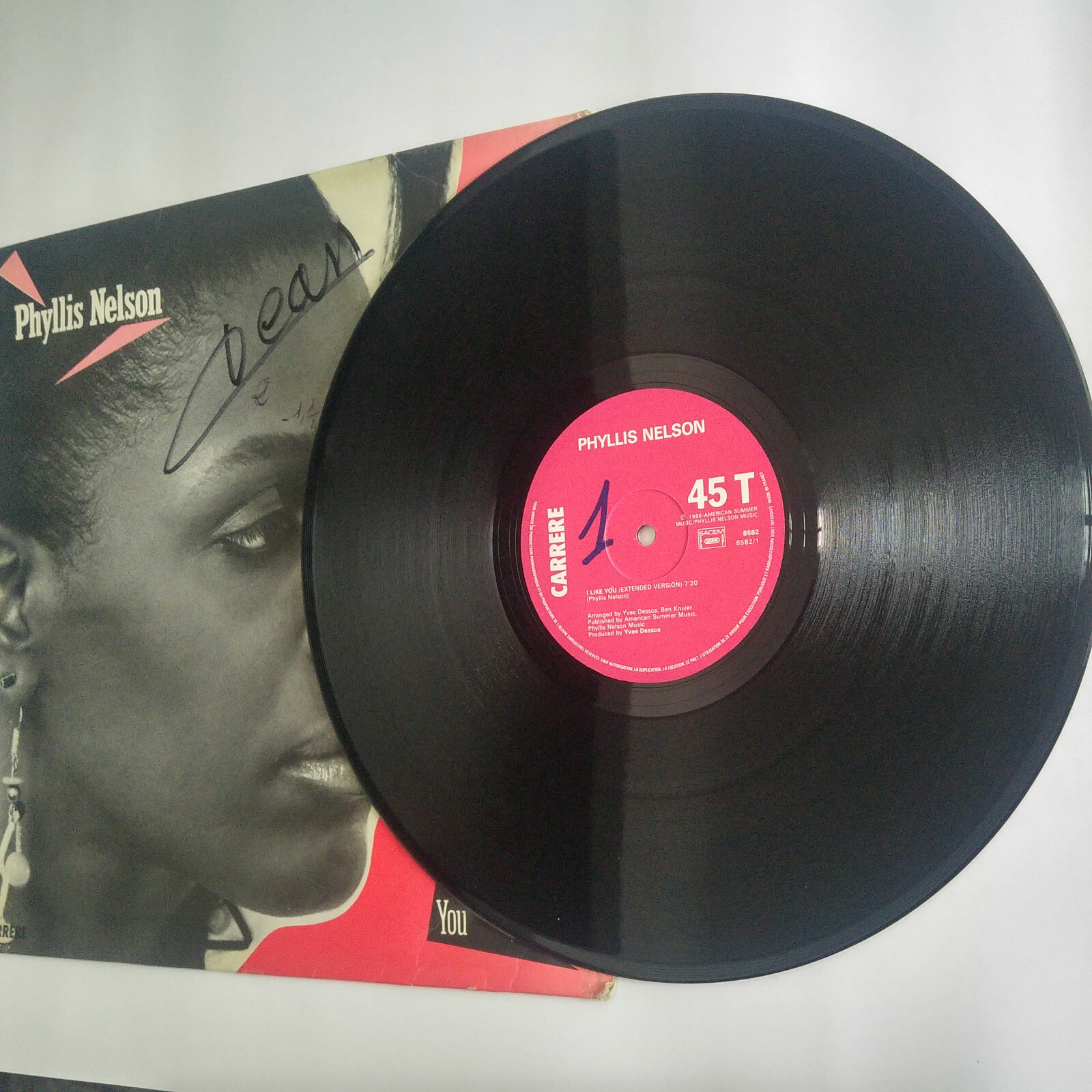 Phyllis Nelson ‎– I Like You - Vinyl, 12 ", Maxi-Single, 45 RPM ...