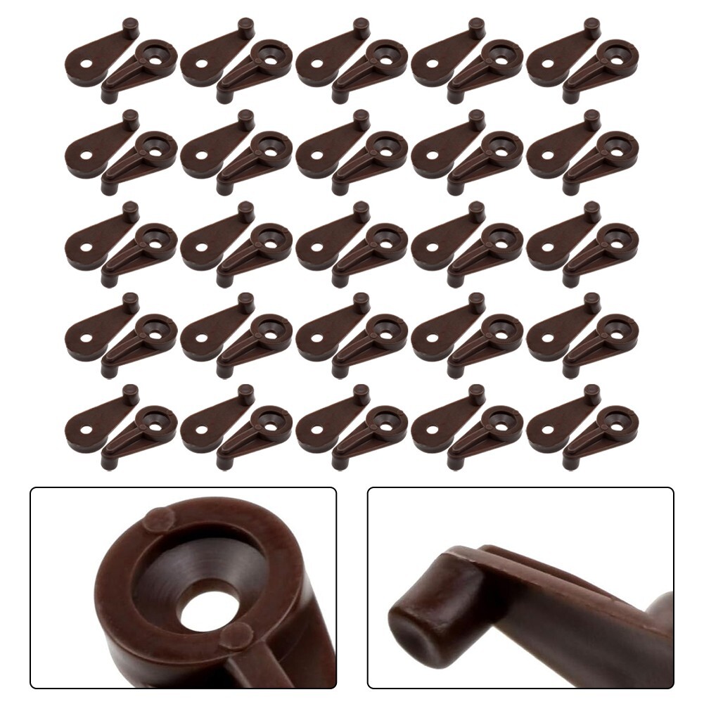 Glass Door Retainer Clips Kit Fit For 4mm Clamps With Metal Screws ...