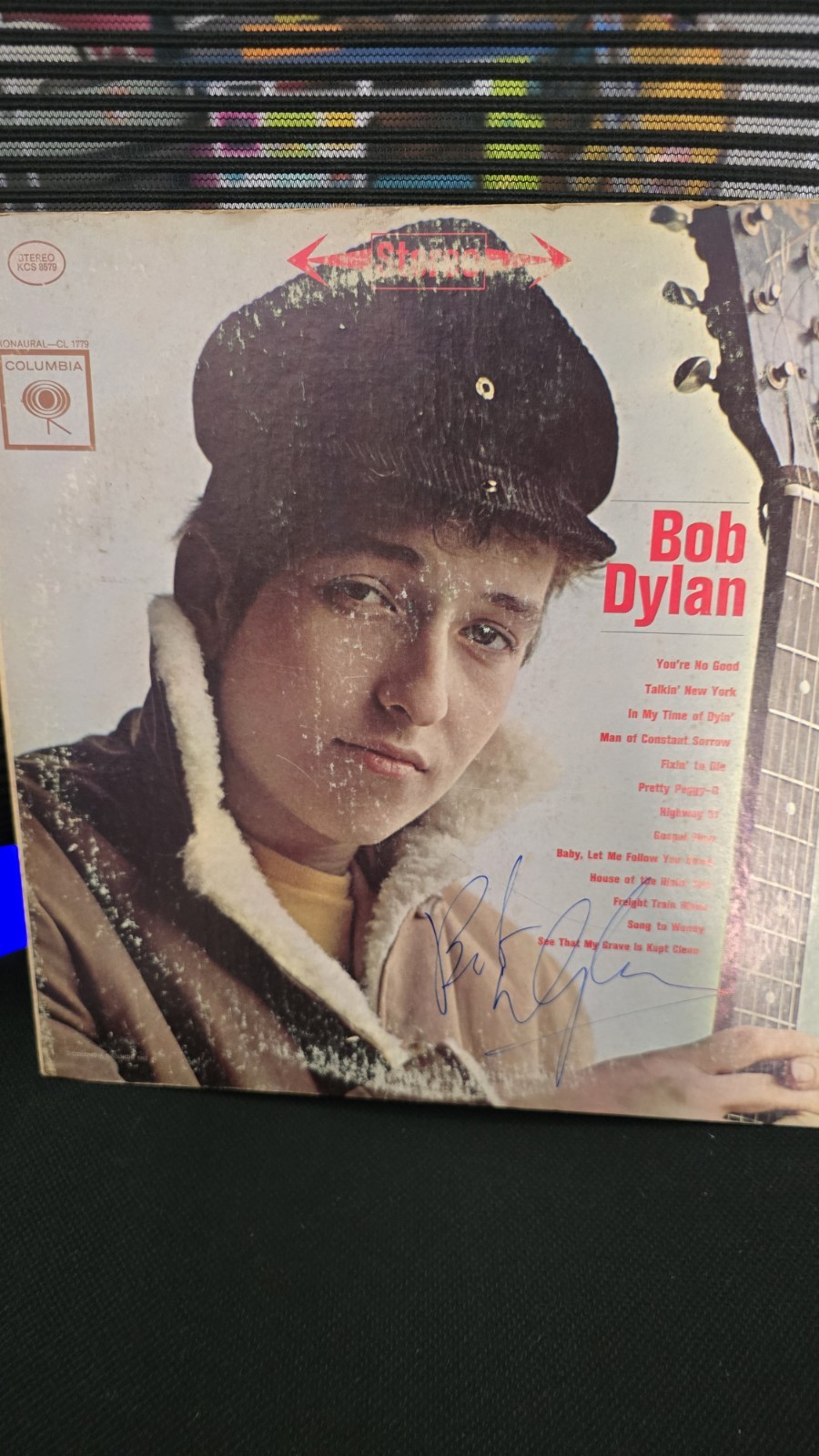 Bob Dylan signed lp Debut, Original, Vintage, Great Gifts, 60s 80s 90s ...