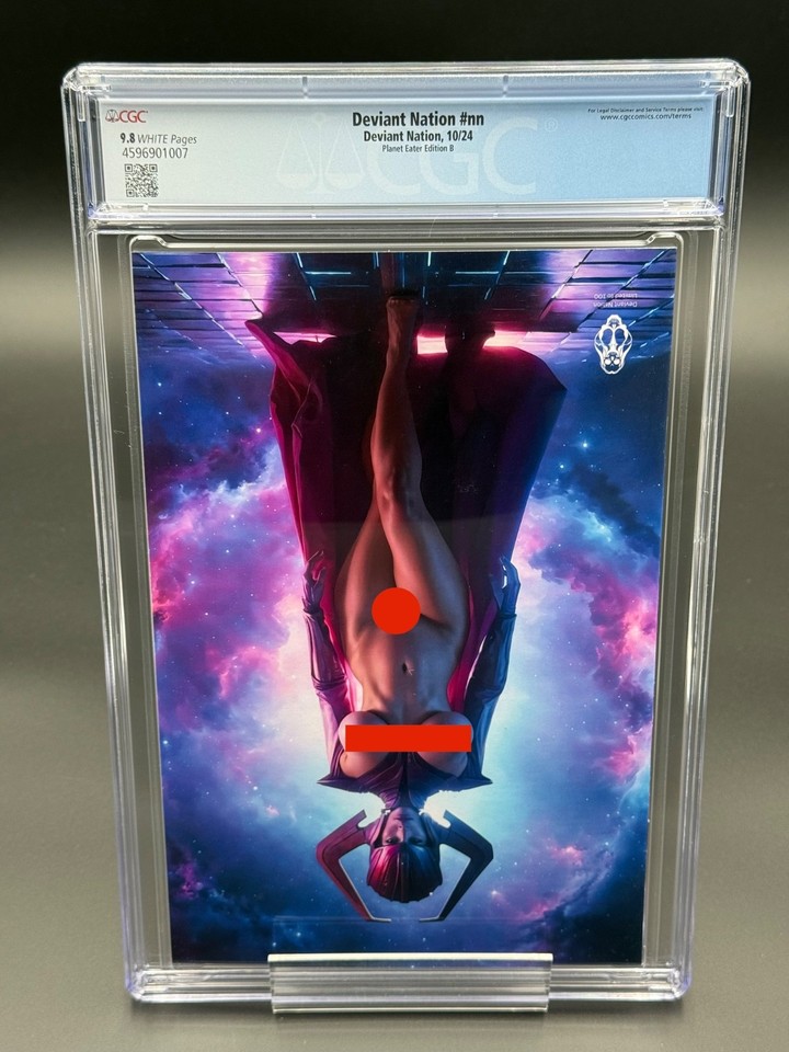 Deviant Nation #nn CGC 9.8 (2024) Lady Galactus Planet Eater NAUGHTY B ...