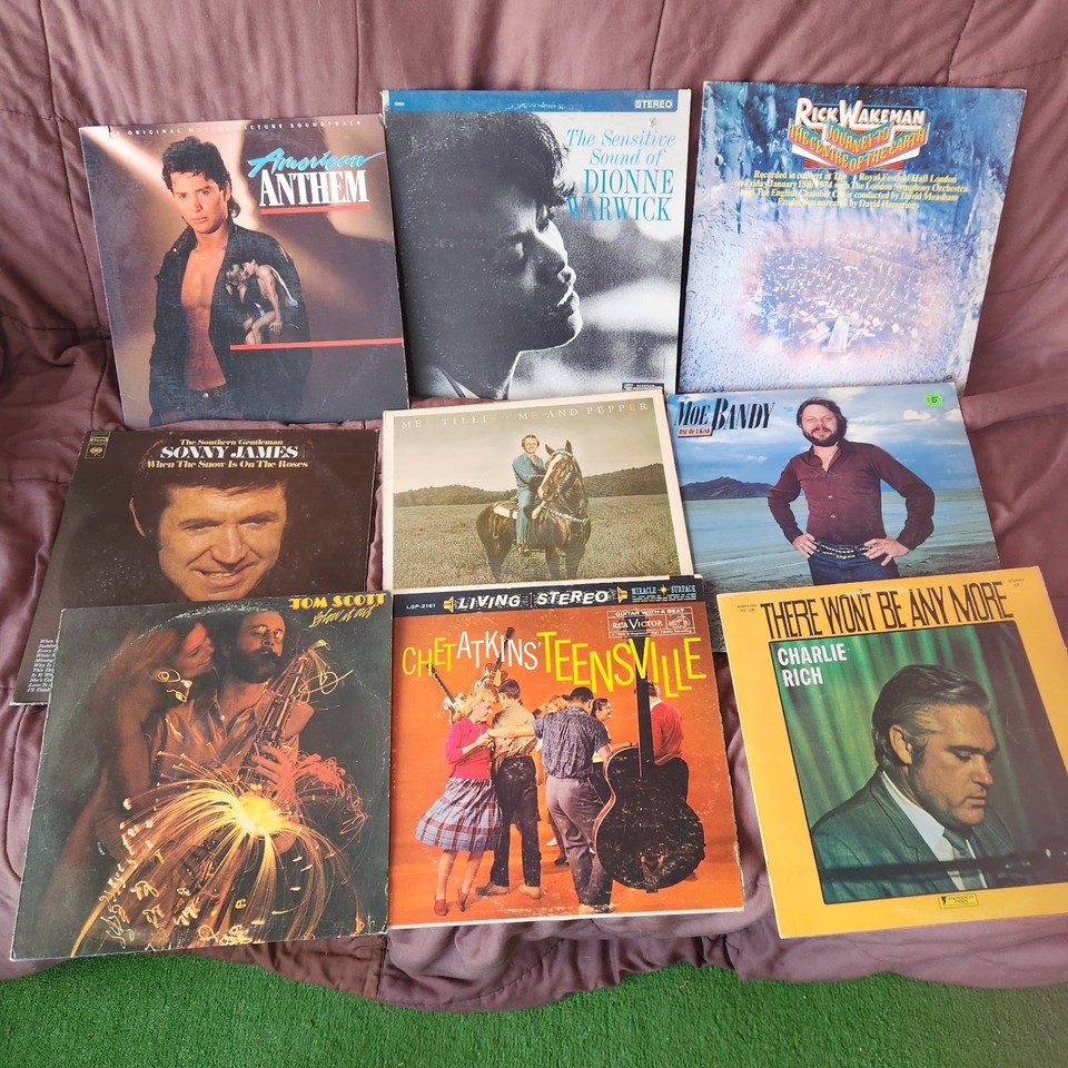 20x VINYL RECORDS LOT 12” 33RPM LPs Album Collection Vintage Music ...