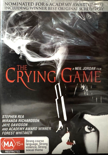 The Crying Game Brand New Sealed DVD Love, Loyalty, Murder & Seduction ...