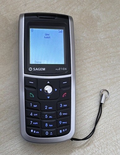 Sagem MY 210X - Silber Ohne Simlock Geprüft, Volle Funktion, Händler ...