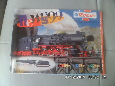 CATALOGUE TRAIN ROCO 1999 G77 | eBay
