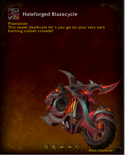 [global] Mountain Dew x World of Warcraft Promo Mount (HATEFORGED ...