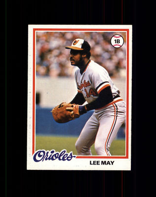 1978 Topps #640 Lee May - Baltimore Orioles NM/MT (A02A) | eBay