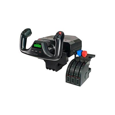 Logitech Flight Yoke System: comando del clacson e dell'acceleratore ...