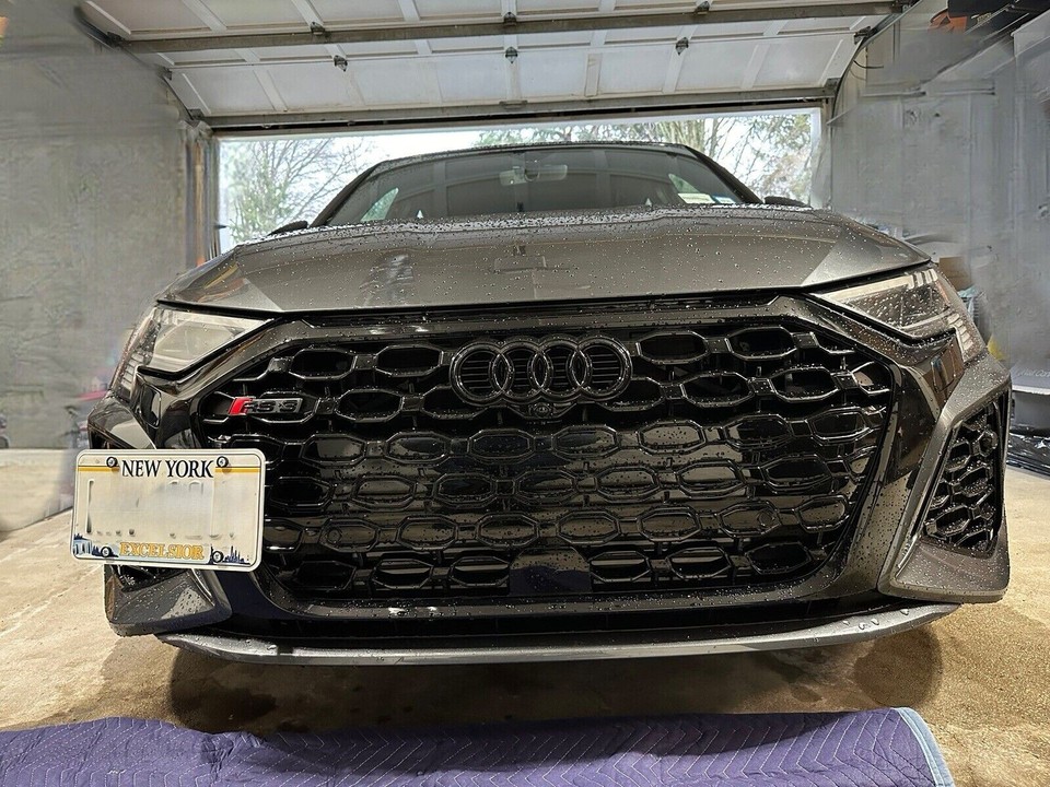 2022-2025 Audi A3 S3 RS3 Quattro Bumper Tow Hook License Plate Mount ...