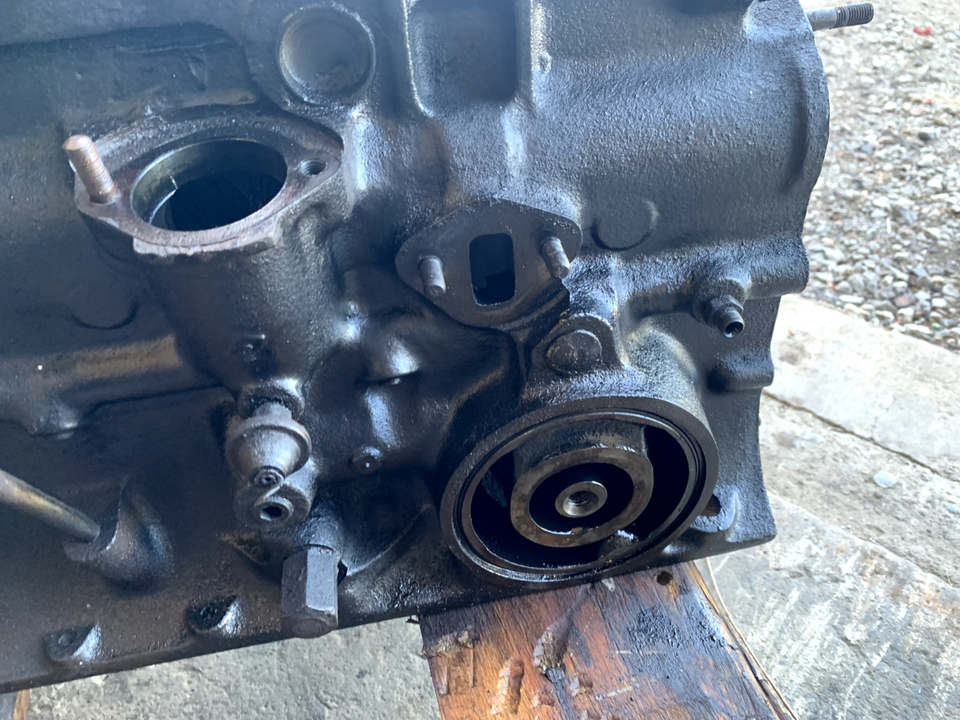 Triumph TR6 • Original Bare Engine Block. Stamped #CC31663HE. Used ...