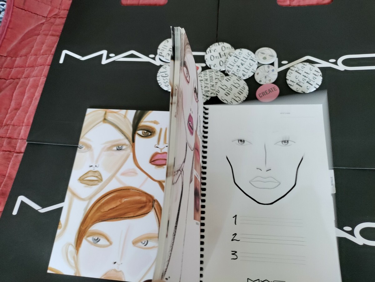 Mac Makeup Drawings - Mugeek Vidalondon