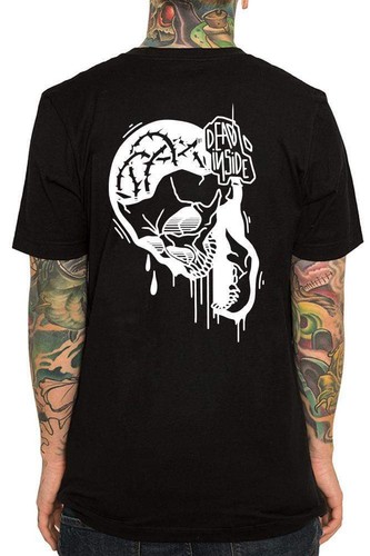 Neu InkAddict Herren Tot Innen T-Shirt SMALL-3XLARGE Tattoo Limitierte ...