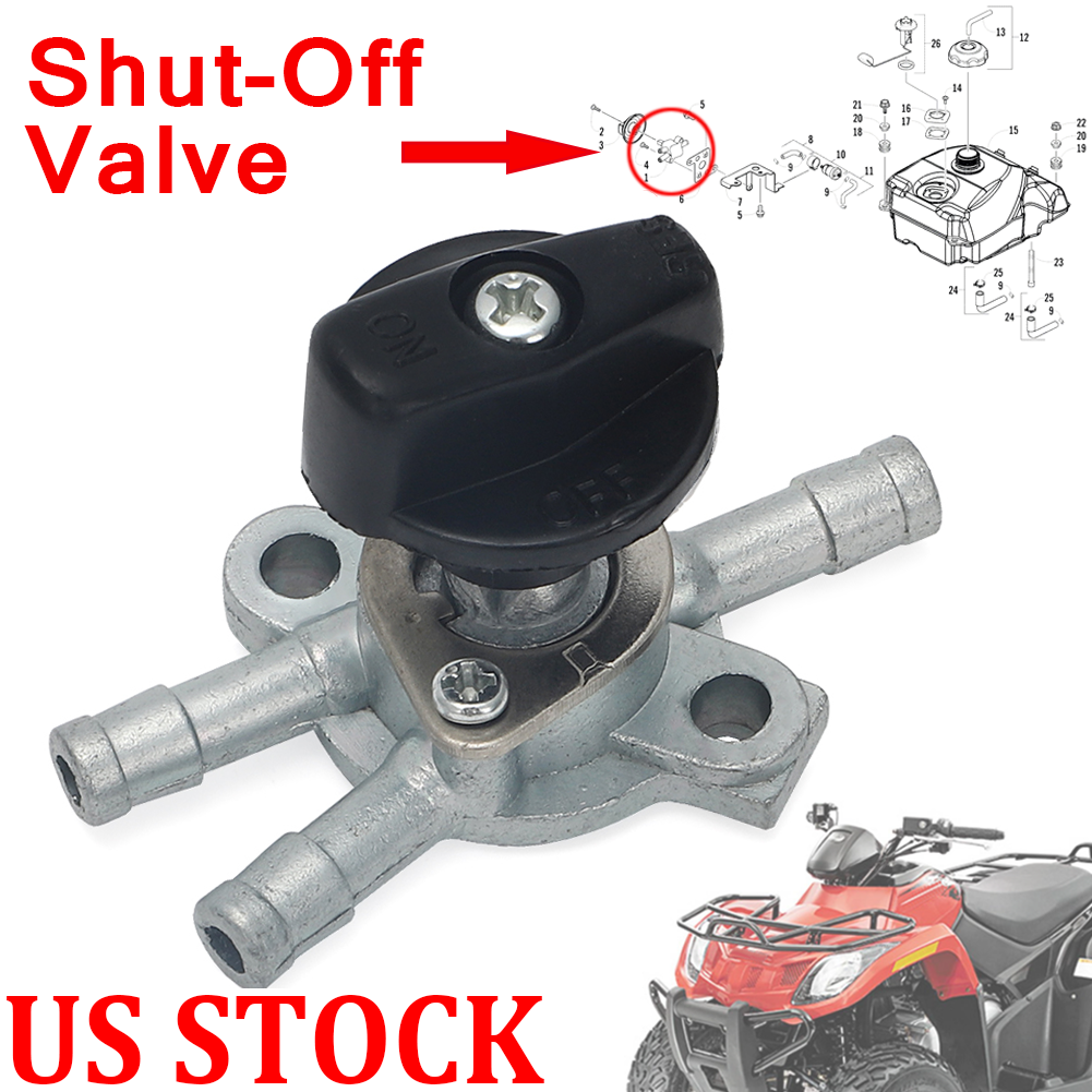 US Fuel Valve Shut-Off Switch Assembly For Arctic Cat 250 Alterra 300 ...