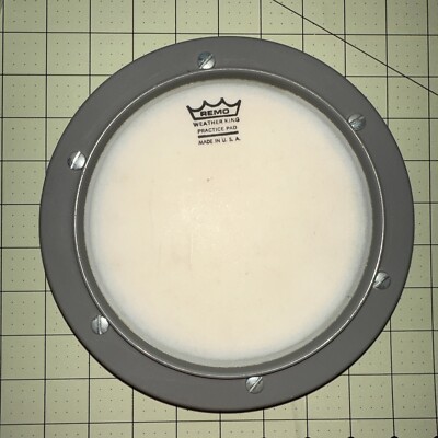 Vintage Remo Drum Pad 8" Practice Pad Made In USA VTG Rare | eBay