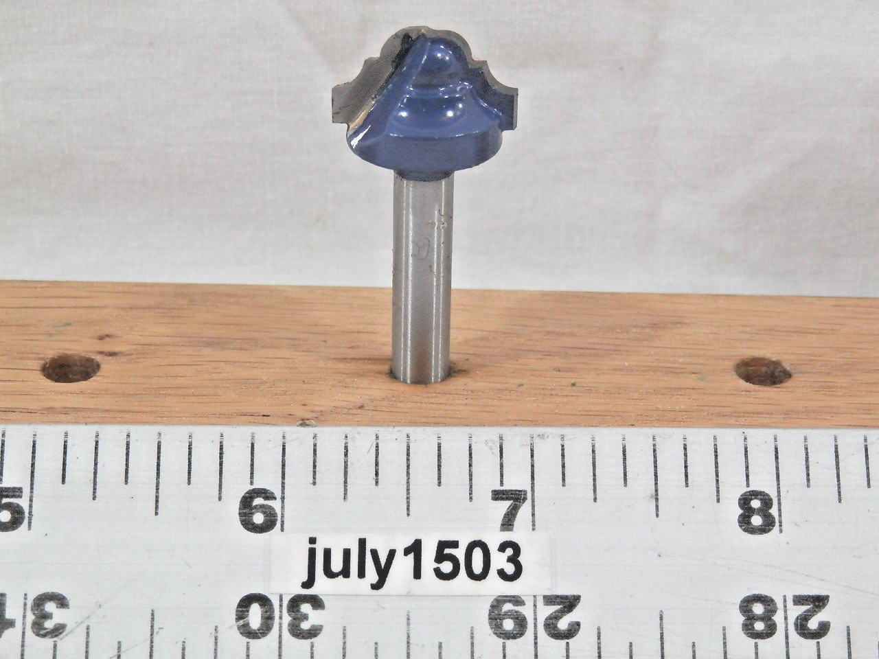(1) NEW 3/4" D Double Roman Ogee Groove Profile Carbide Tip Bit Plunge ...