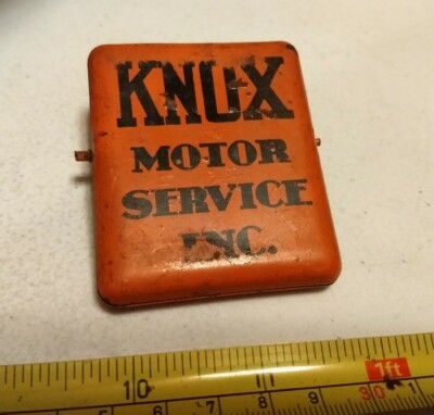 Vintage Knox Motor Service Inc Advertising Metal Clip | eBay