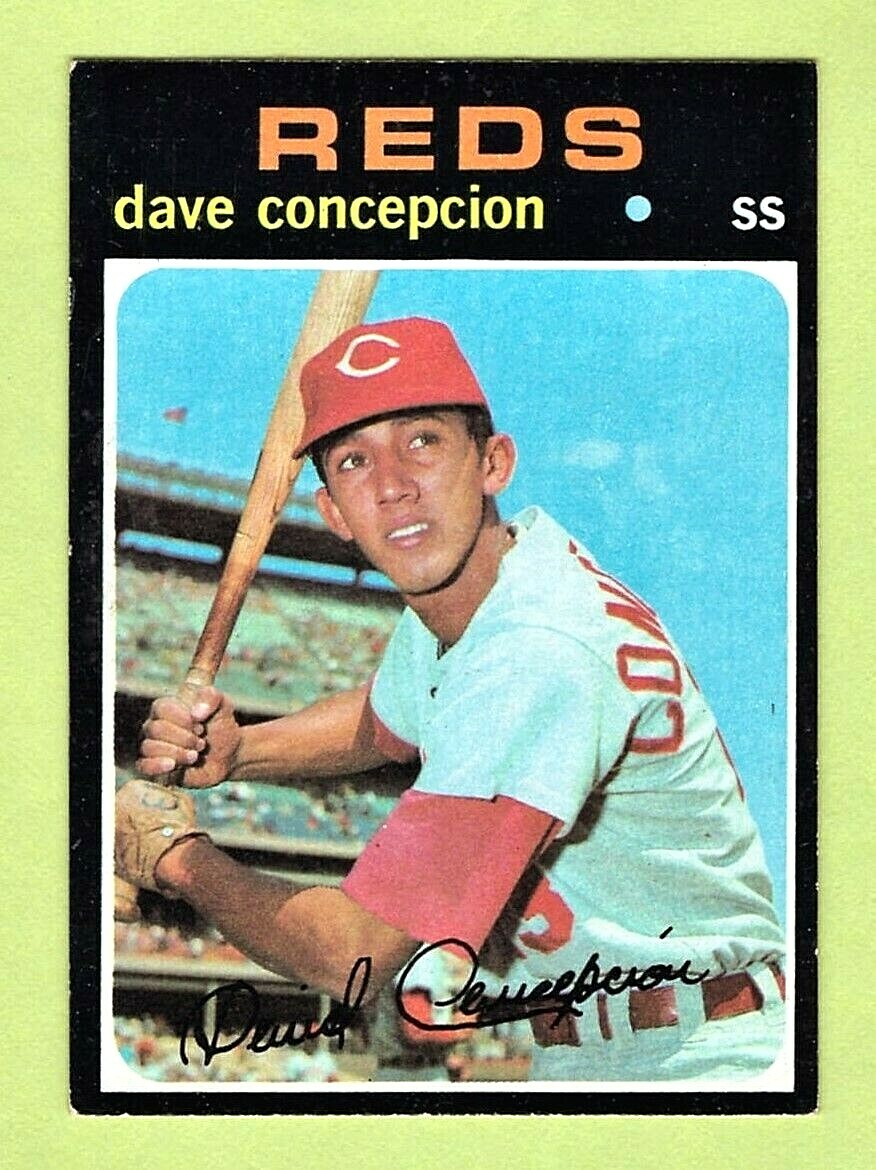 Dave Concepcion Cincinnati Reds 1971 Topps Card #14 RC | eBay
