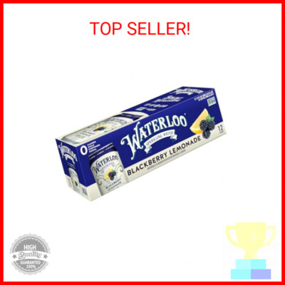 Waterloo Sparkling Water, Blackberry Lemonade Naturally Flavored, 12 Fl ...