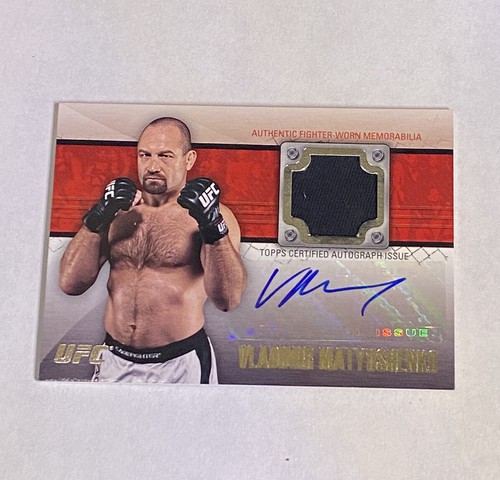 2011 TOPPS UFC TITLE SHOT VLADIMIR MATYUSHENKO RELIC AUTO #FAR-VM | eBay