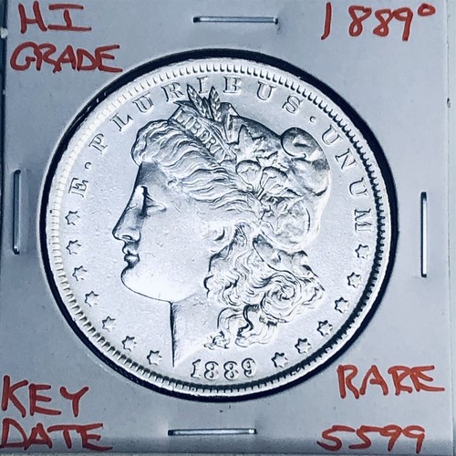 1889 O MORGAN SILVER DOLLAR HI GRADE GENUINE U.S. MINT RARE KEY COIN ...