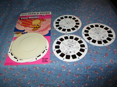 View-Master 3 Reel Set 1039 It's Your First Kiss Charlie Brown | eBay