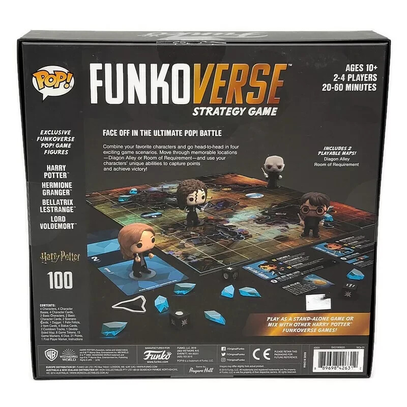 FunkoVerse Harry Potter 100 Strategy Board Game Age 10+ 2 Player NEW | eBay