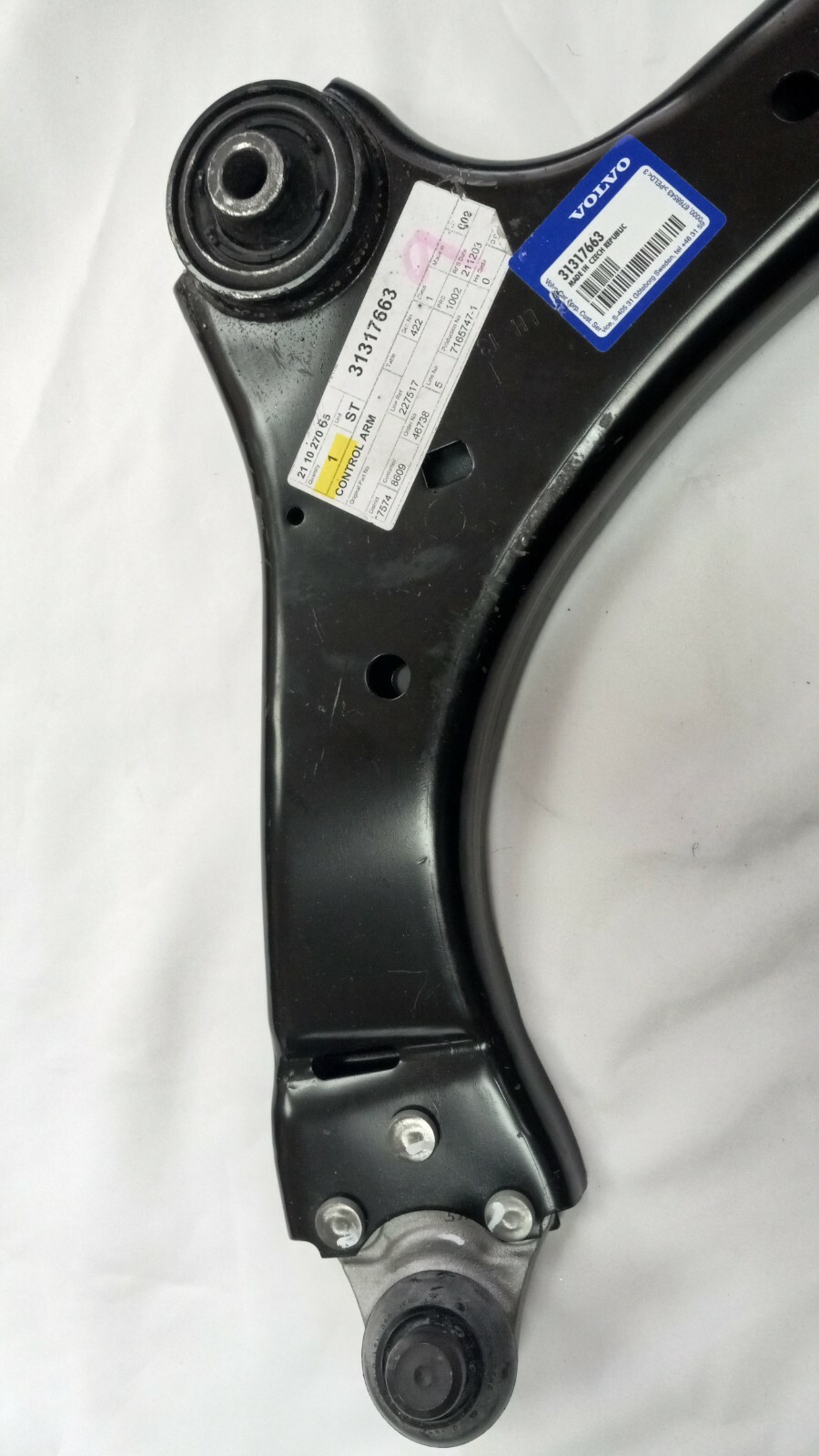Genuine OEM Volvo Lower Control Arm 31317663 for sale online | eBay