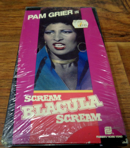 SCREAM BLACULA SCREAM (1973) PAM GRIER HORROR VHS TESTED (ORION 1988 ...