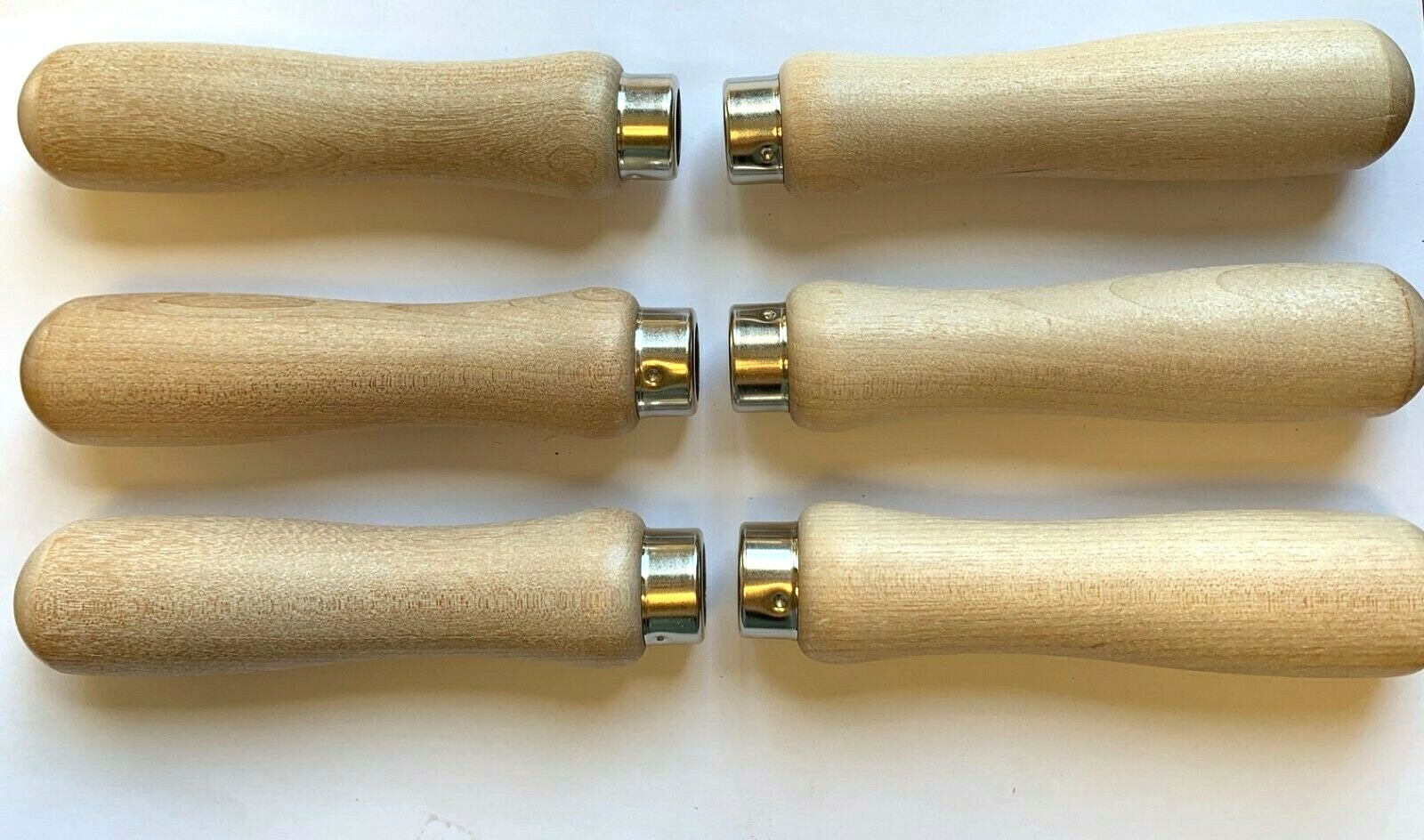 LUTZ 6 PC SHORT FERRULE FILE HANDLE #4 FOR 8-10" FILES - USA | eBay