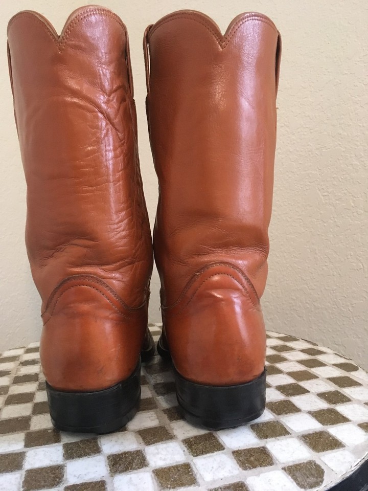 VINTAGE USA TONY LAMA WESTERN ROCKABILLY COWBOY ENGINEER BOOTS 10 B | eBay