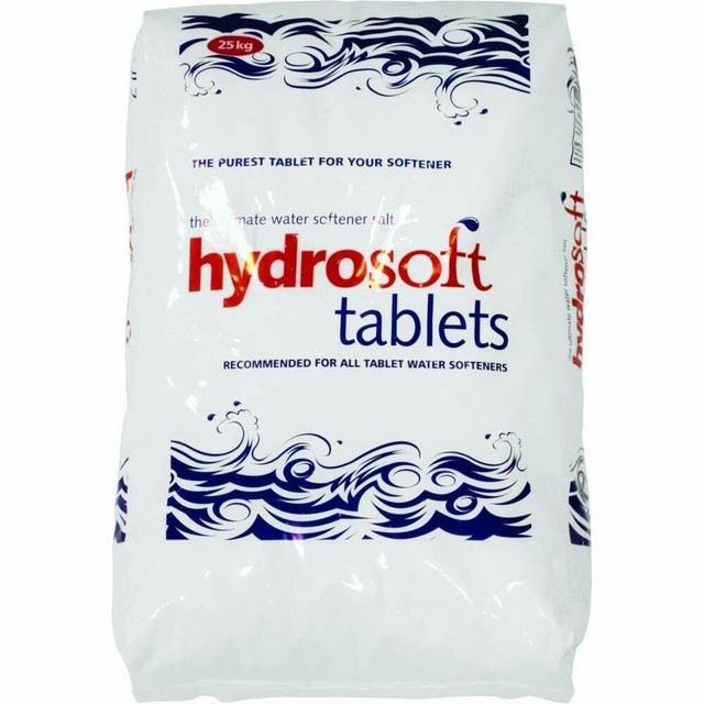 3 Bags Hydrosoft Salt Tablets 25 Kg per Bag. for Water Softeners for ...