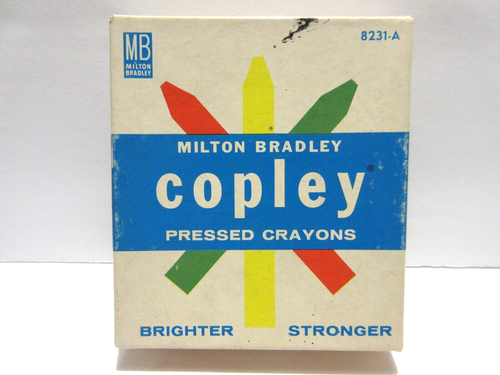 Vintage Milton Bradley Copley Press Crayons Magenta Made in USA 8231-A ...