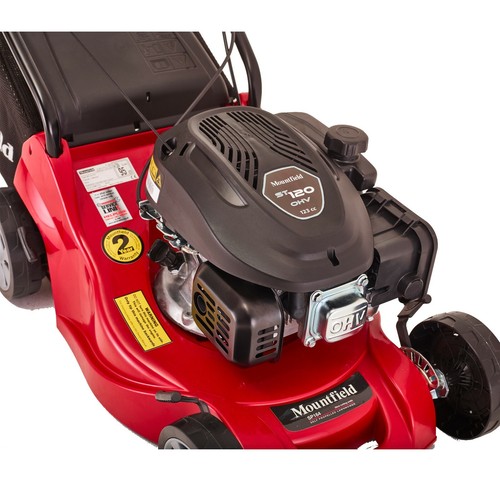 MOUNTFIELD PETROL LAWNMOWER SP164 SELF PROPELLED MOWER 39CM BLADE 40L ...