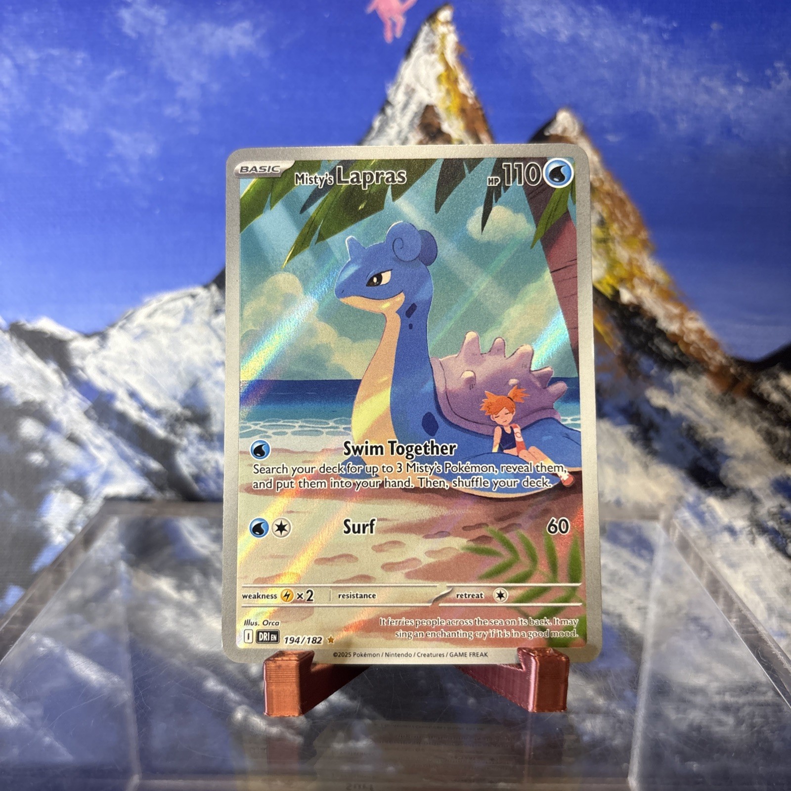 Misty's Lapras 2025 Scarlet & Violet: Destined Rivals #194/182 ...