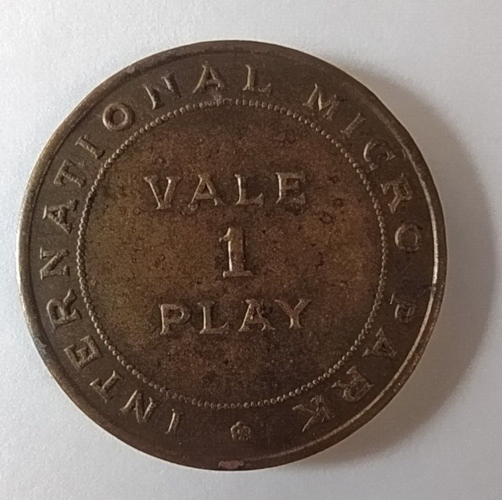 GETTONE TOKEN VINTAGE INTERNATIONAL MICROPARK EUR ROMA 1 PLAY | eBay