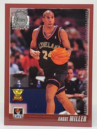2000-01 Topps NBA Trading Card Cleveland Cavaliers #34 Andre Miller | eBay