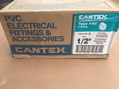 Boxes & Enclosures - 2 Gang Box