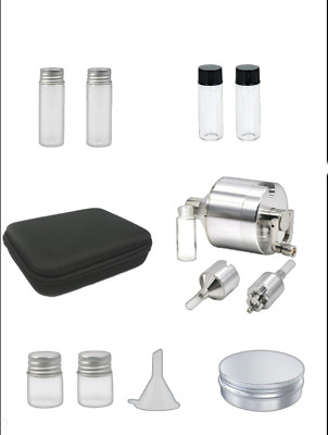 New Metal Powder Grinder Spice Hand Mill Funnel Snuff with Threaded ...