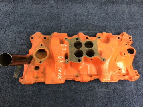 Corvette Camaro 327 250 hp Original 4 Barrel Intake Manifold 3783244 K ...