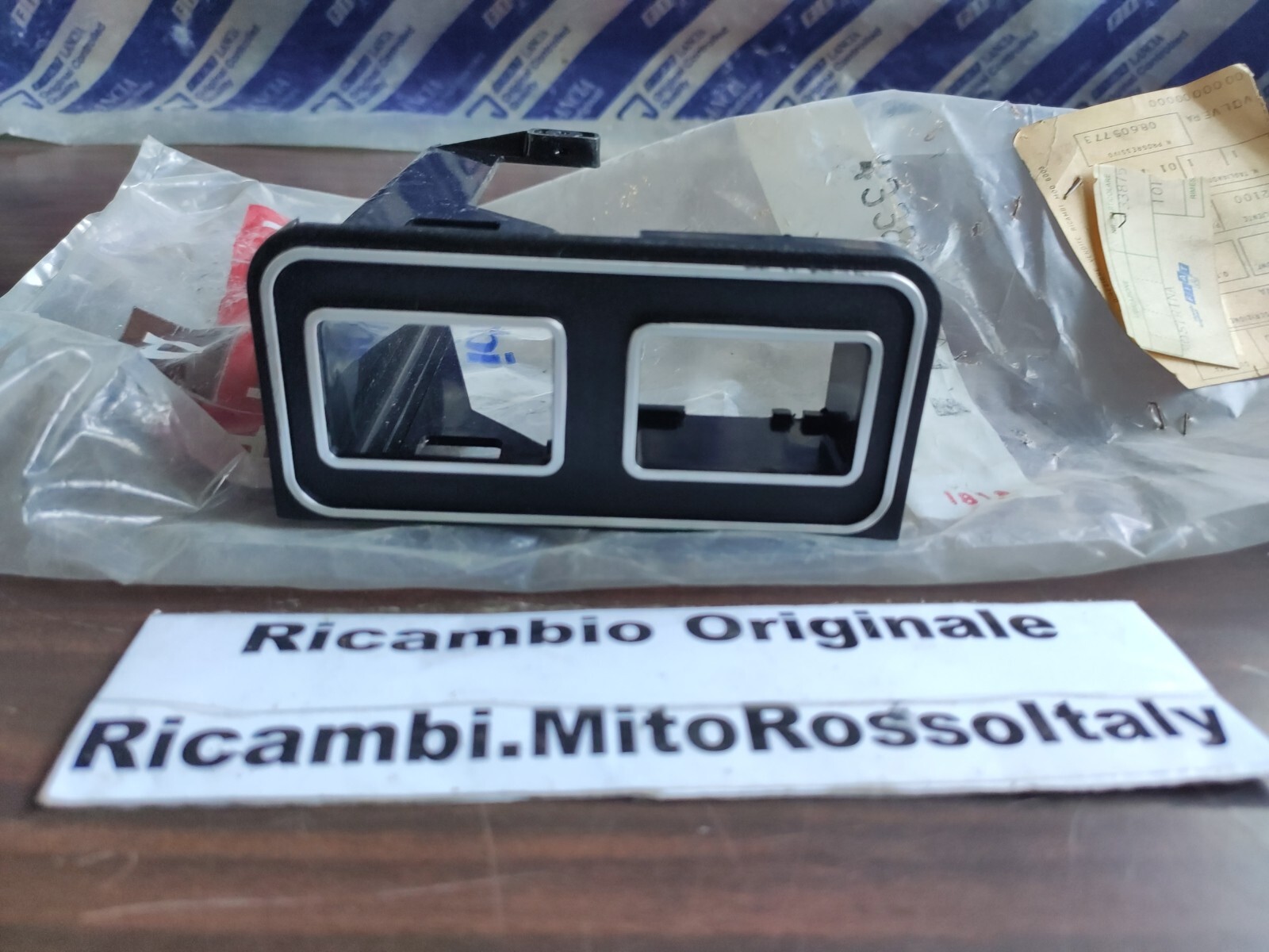 MASCHERINA SCATOLA INTERRUTTORI FIAT 131 ABARTH ORIGINALE SWITCH FRAME ...