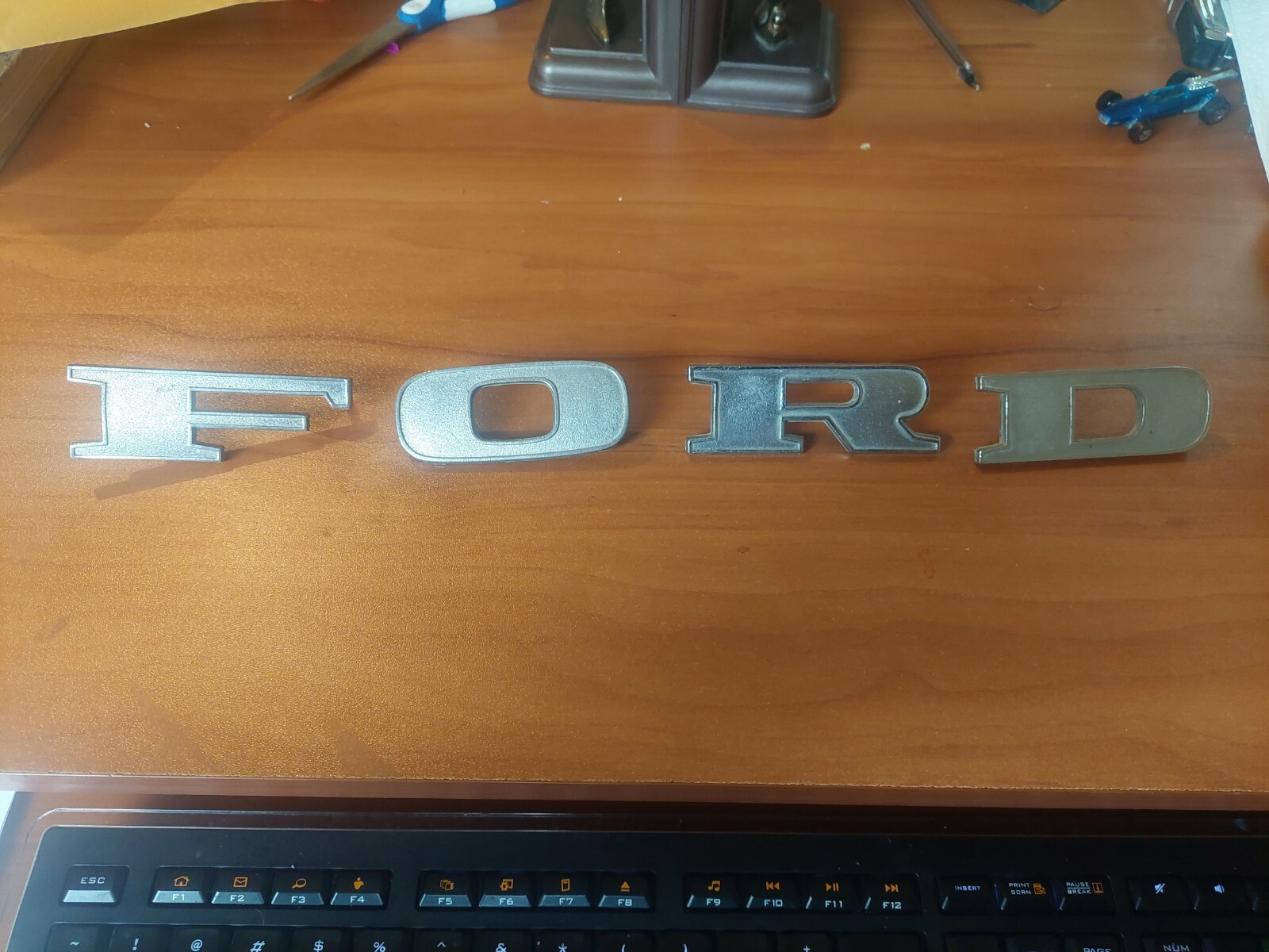 FORD F100 Hood Letters 1 1/4" tall 3 1/4 "wide | eBay