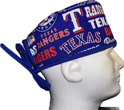 MLB Texas Rangers Names Scrub Hat Chemo Cap | eBay