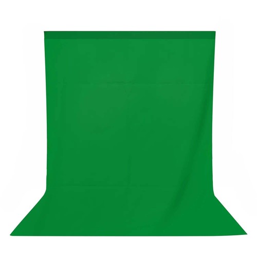 Hridz Premium Quality 2x3m Green Screen Photo Backdrop Muslin ...