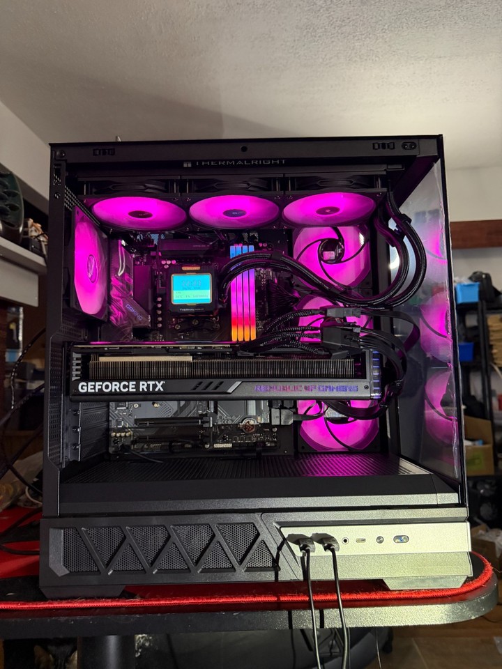 AMD RYZEN 9 9950X3D Gaming PC NVIDIA RTX 5090 192GB RGB DDR5 RAM+4TB ...