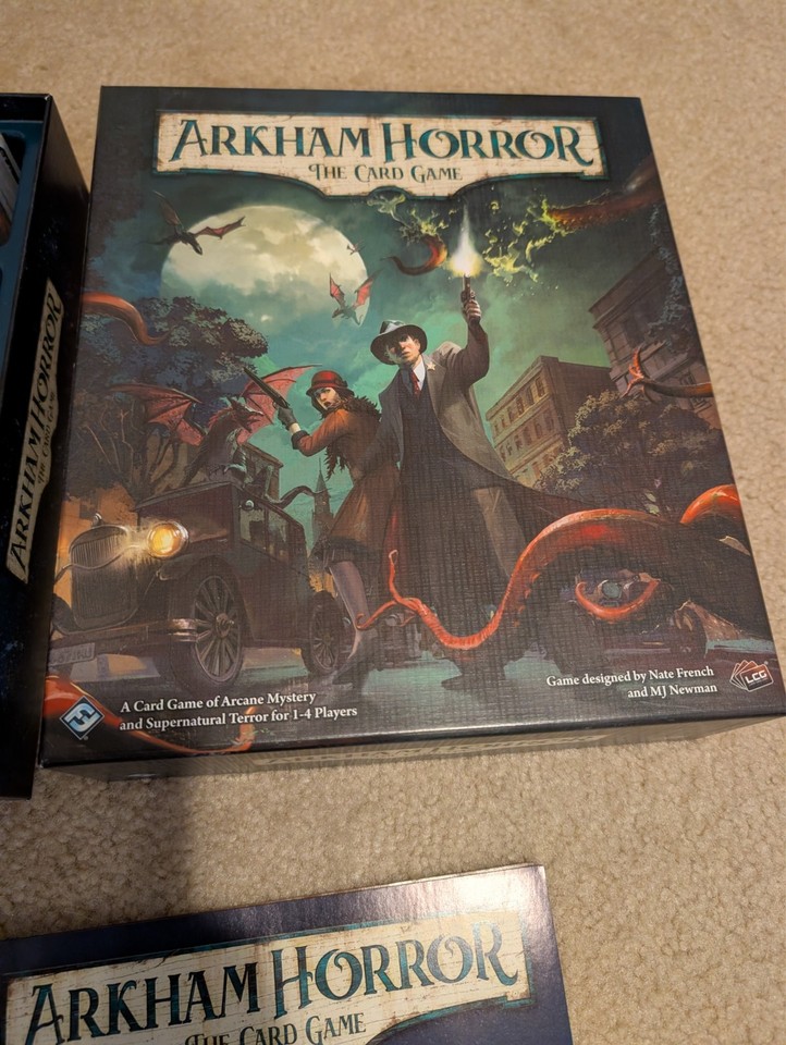 Arkham Horror: The Card Game Core Box Set New in Shrink | eBay
