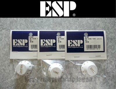 ESP Stratocaster type Knob Volume knob & Tone knob Set New w/Tracking ...