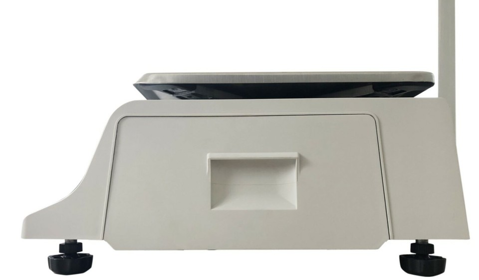 VisionTechShop DLP-300 Label Printing Scale Pole Display, 30/60lbs ...